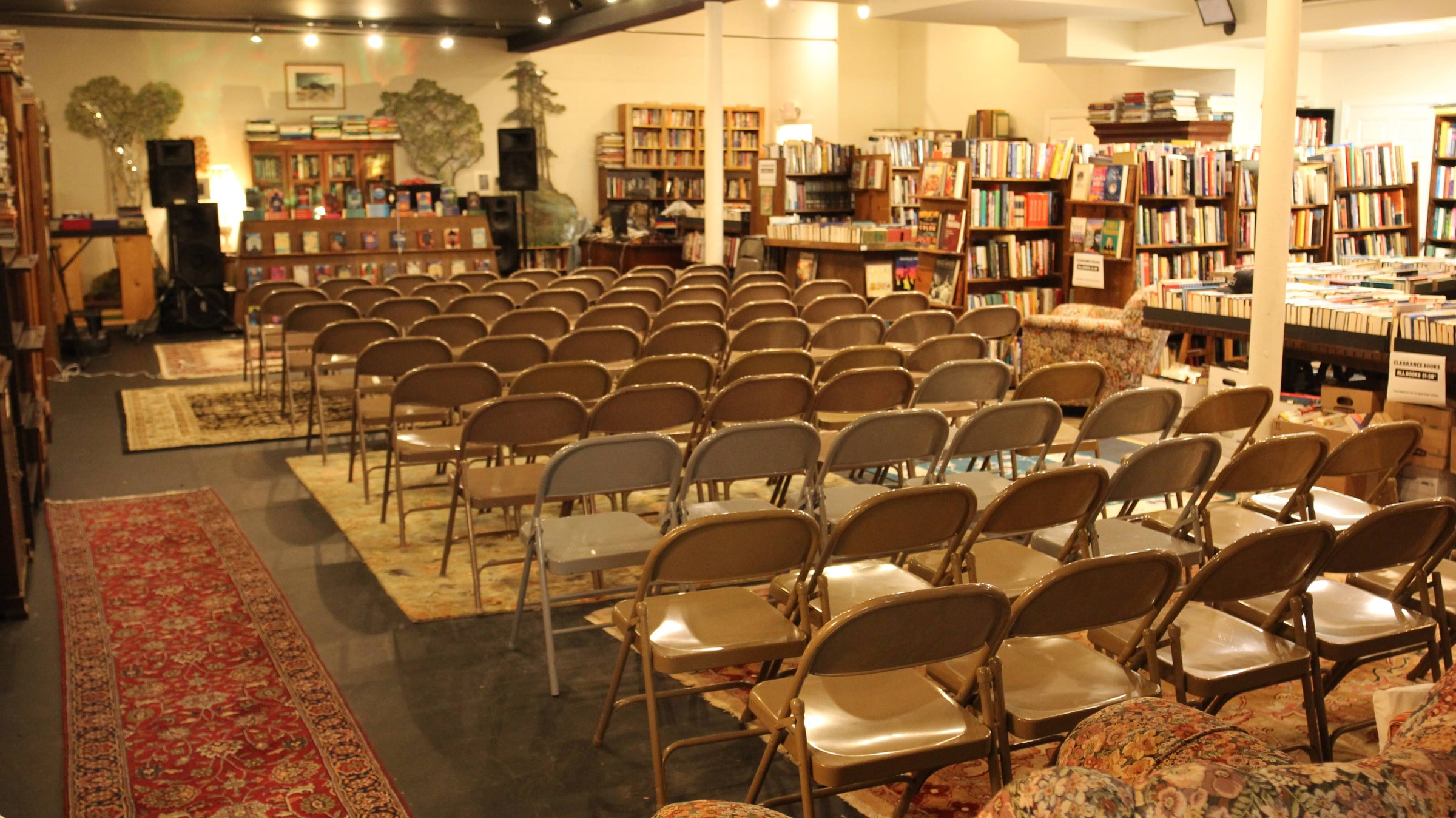 Our back room is available to rent for parties, meetings, work events ...